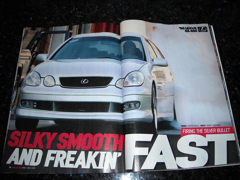 Project Car Tuner Magazine GS400 spread - ClubLexus - Lexus Forum ...